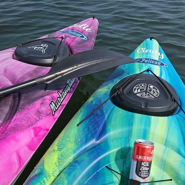 Kayak Vinyl Decal Stickers | Personalized Kayak Decal | Custom Canoe ...