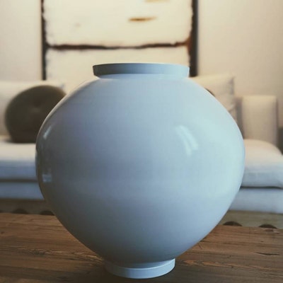 Handmade Korean Big Moon Jar Glossy - Etsy