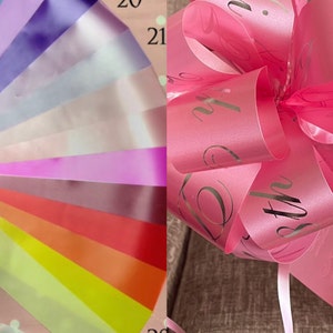 Personalised Wedding Car Ribbon and Bonnet Bow Kit Printed Car Ribbon ...