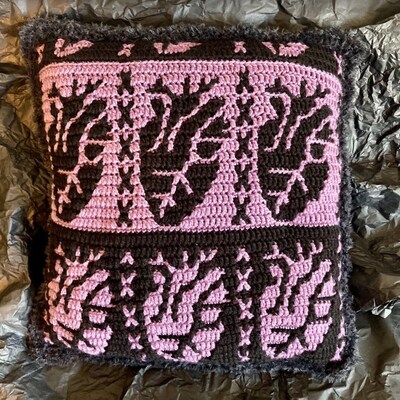 Anatomical Heart Mosaic Crochet Pattern Chart by Sixel Design - Etsy