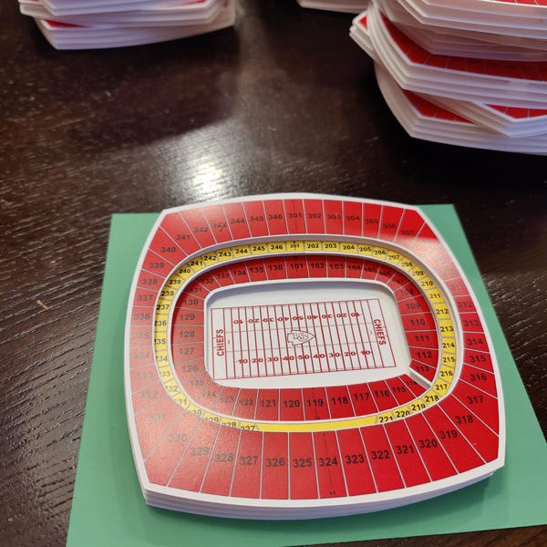 Lions Layered Stadium SVG File - Etsy