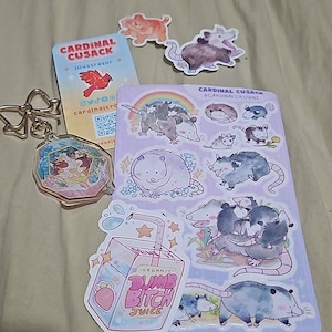 Bug Buddy Blind Bag 3 Glittery Mystery Acrylic Charm // Cute Animal ...