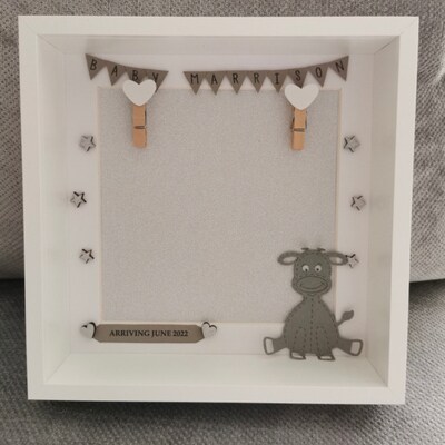 Personalised Baby Scan Frame/ Baby Scan Photo Frame/ First - Etsy