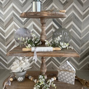 Tier Tray Decor Bundle Tiered Tray Decor Bundle Summer - Etsy