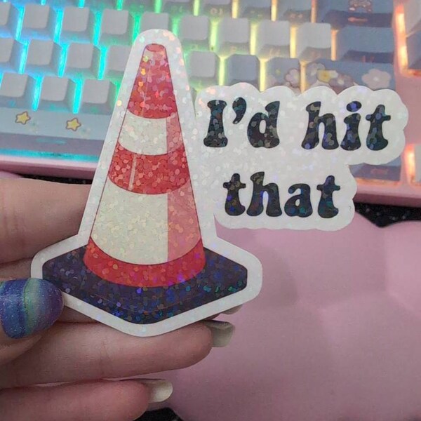 Overthinker Sticker | Rainbow Bubble Letters | Motivational Sticker ...