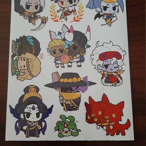 Hades Sticker Sheet - Etsy