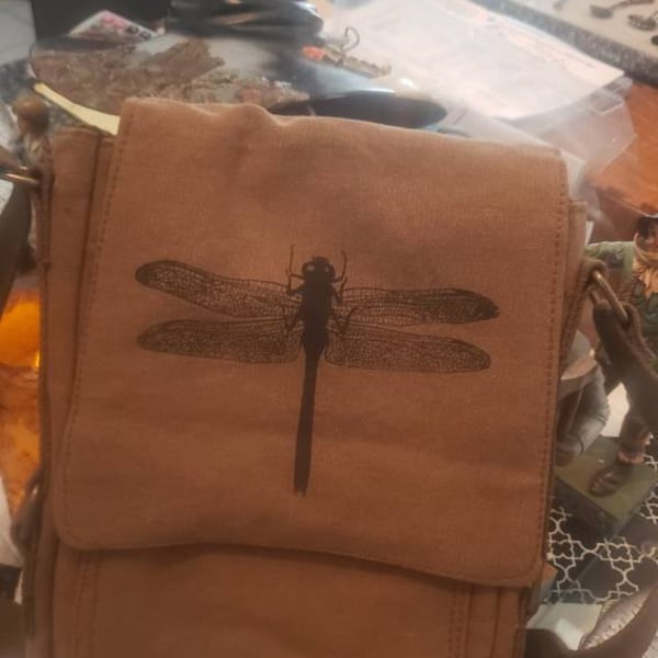 Dragonfly Tech Bag Small Purse Crossbody Shoulder Bag 11x7x2 Inches - Etsy