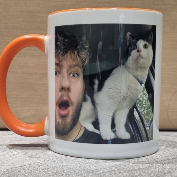 Custom Mug - Any Design- Fast Postage -personalised Photos Images Logo ...