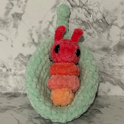 PDF NO-SEW Pattern Cuddles the Camping Caterpillar digital File Only - Etsy