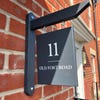 Custom Hanging House Number Sign: Weatherproof New Home Gift - Etsy