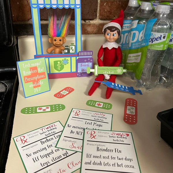 Elf Printable Hopscotch Game Digital Download. Elf Arrival, Elf Kit ...