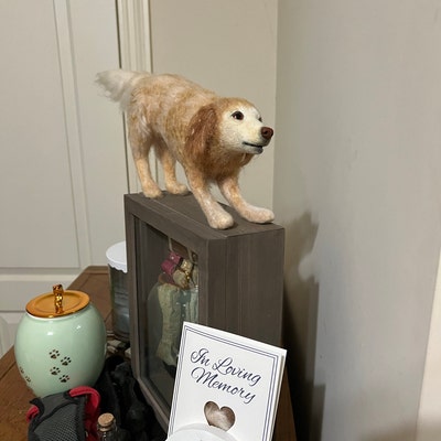 CUSTOM Dog Replica Pet Felt Plush Personalized Wool Pet Sculpture Pet ...