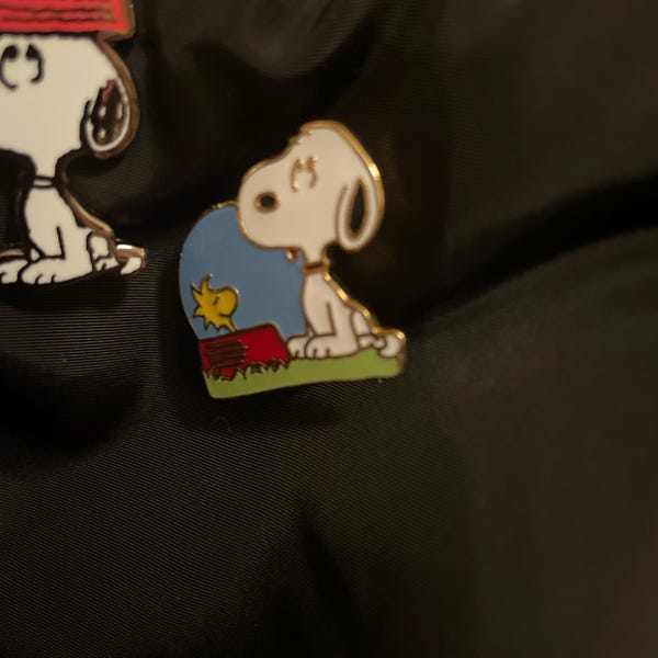 Snoopy Peanuts Letter S Pin Initial Alphabet in Multiple Colors Enamel ...