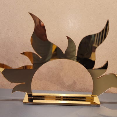 Tangled Sun Table Decor, Charger Plate, Quinceanera Party, Princess ...