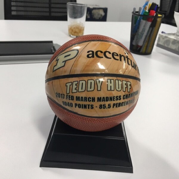 Custom Made Mini Basketball-the Perfect High School Senior Gift ...