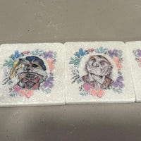 Spanish Mexican Talavera Octopus Traditional Natural Stone Coasters ...