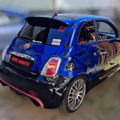 Oni Mask Goon Swords JDM Oil Slick Sticker Anime Decal - Etsy