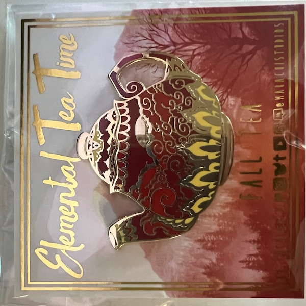 Snow Leopard Teapot and Teacup Enamel Pins - Etsy