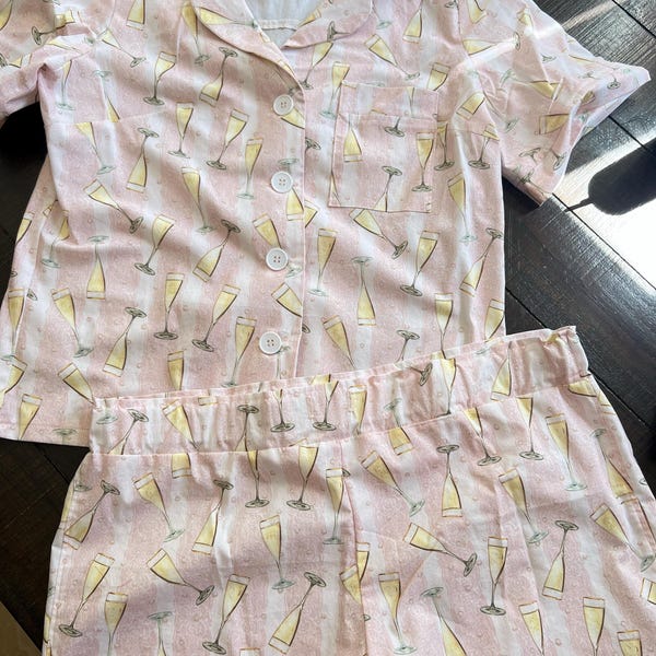 Pj Sewing Pattern | Classic Summer Pyjama Summer Set | Digital PDF File ...