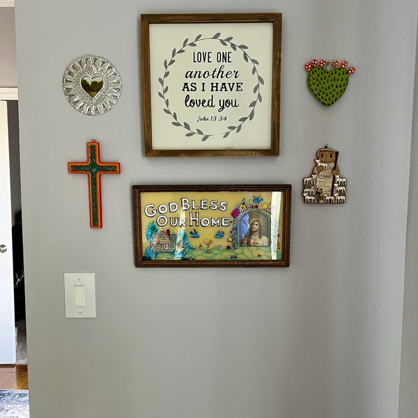 Large Wooden Milagros Cross - Etsy