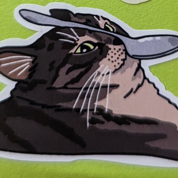 Dramatic Cat Meme Sticker Sheet – Sad Cat Sticker, Funny Meme Sticker ...