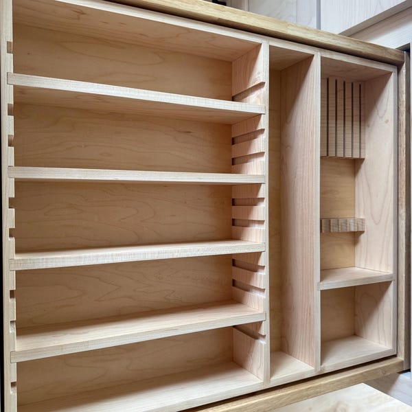 Two Tier Drawer Organizer With Sliding Tray for Utensils Silverware ...