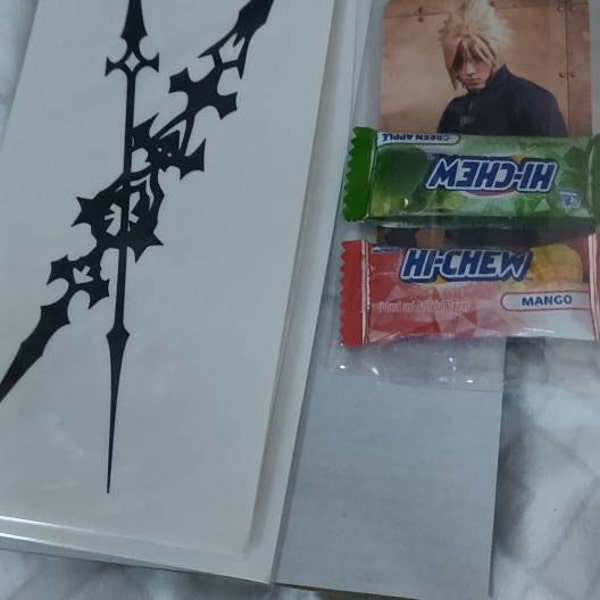 FFXVI Bearer Face Tattoo Final Fantasy XVI 16 Clive Rosfield Branded ...