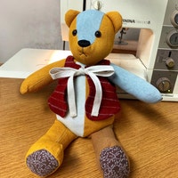 Simplicity A2115 Pattern Memory Bear Pattern Plush Sewing Pattern ...