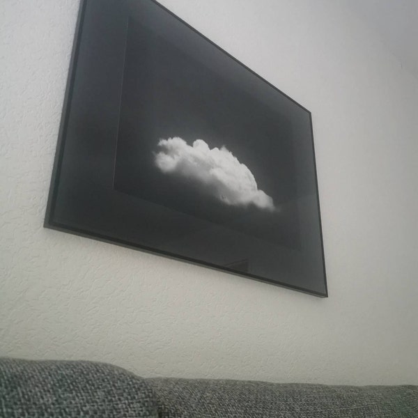 Black Cloud Print · Minimalist Wall Art · Cloud Poster · Abstract Art ...