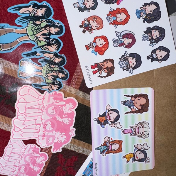 LOONA Redebut Stickers! - Etsy