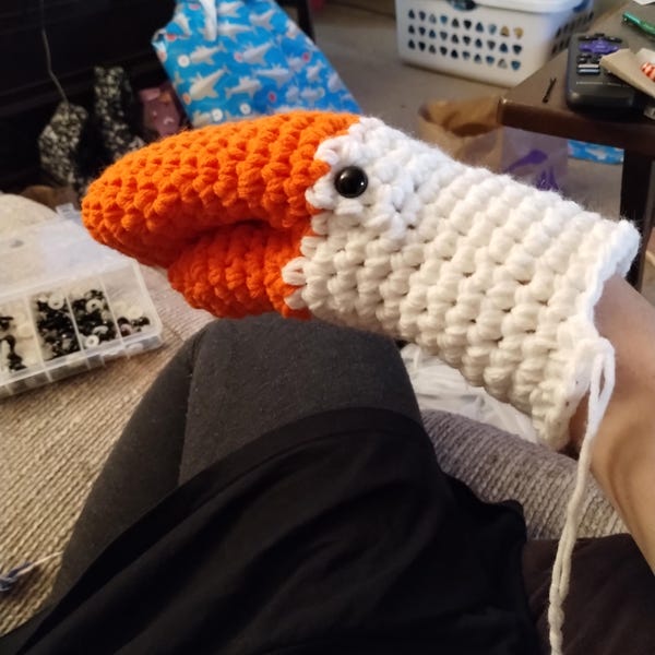 Goose Mittens - Custom Size - Crochet Pattern Instant Download - Etsy