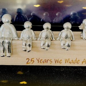 10 Year Anniversary Ladies Pure Tin Ring Inscribed With | Etsy