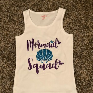 Mermaid Squad Svg PngJPG DXF cutting file Cricut silhouette | Etsy