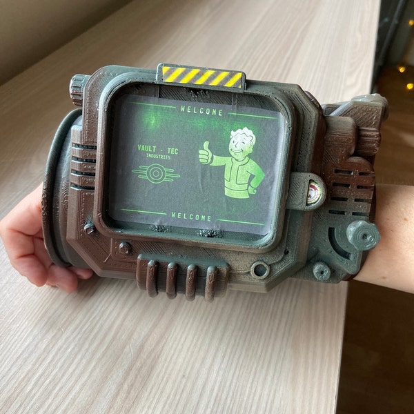 Pip Boy Mk IV - 3D Printed Pip-boy 3000 Mk IV - Fallout Cosplay ...
