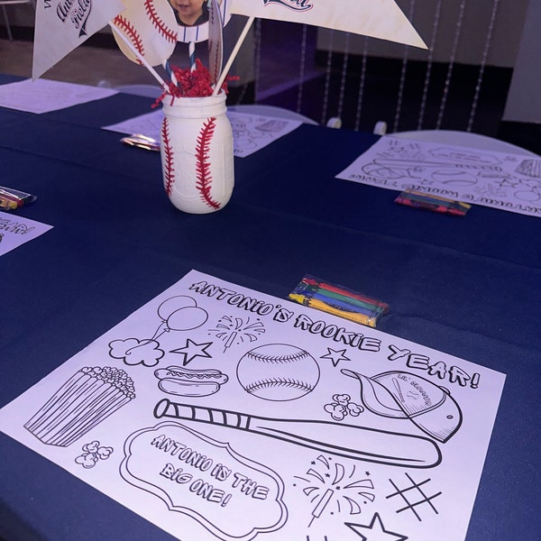 Customizable Art Party Birthday Printable Coloring Page, Art Party ...