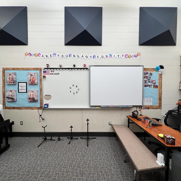 Welcome to Open House Bulletin Board | Printable Banner, Sign | Rainbow ...