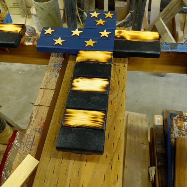 Choose Size and Qty - .25" to 2.875" - Mini Wood Stars Laser Cut Flag ...