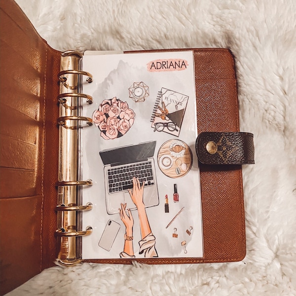 Girl Bossplanner Dashboard for Your Pm Mm Gm Agendas, Personal Planners ...