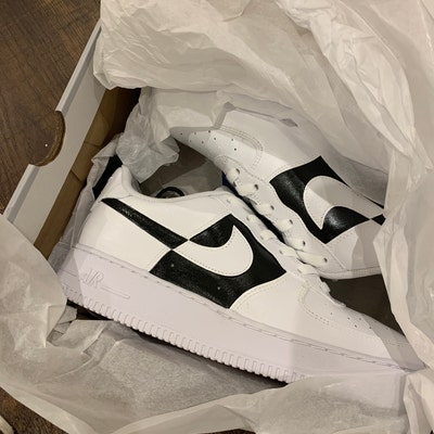 Custom, Hand Painted, White, Timbs, Pearls, Gift, Mid, Boots, Shoes ...