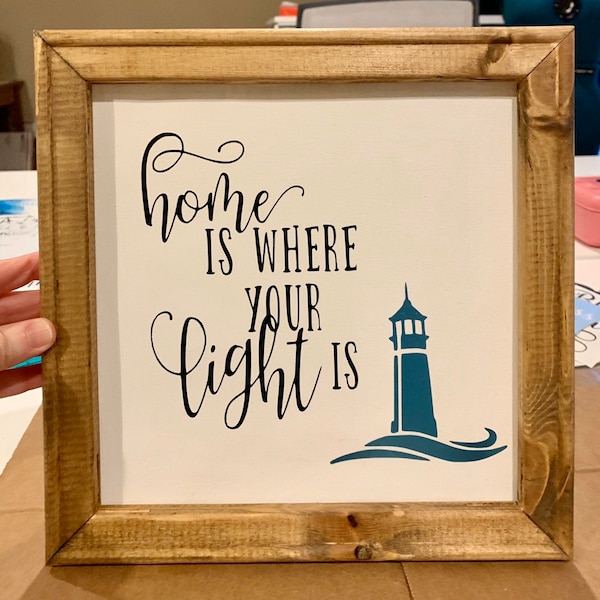 Home is Where Your Light is SVG / Faith SVG / Inspirational SVG ...