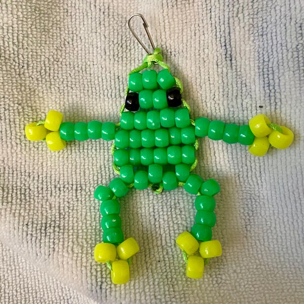 Beaded Turtle Keychain - Etsy