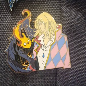 Wizard Hard Enamel Pin Flame Anime Manga - Etsy