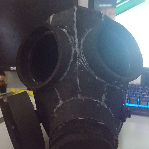 Pyro Helmet 2in1: DIY Printable EVA Foam Helmet Pattern for Cosplay ...