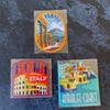 Milan Italy Travel Pin 1.25" Inch, Soft Enamel Pin, Golden Metal, Flair ...