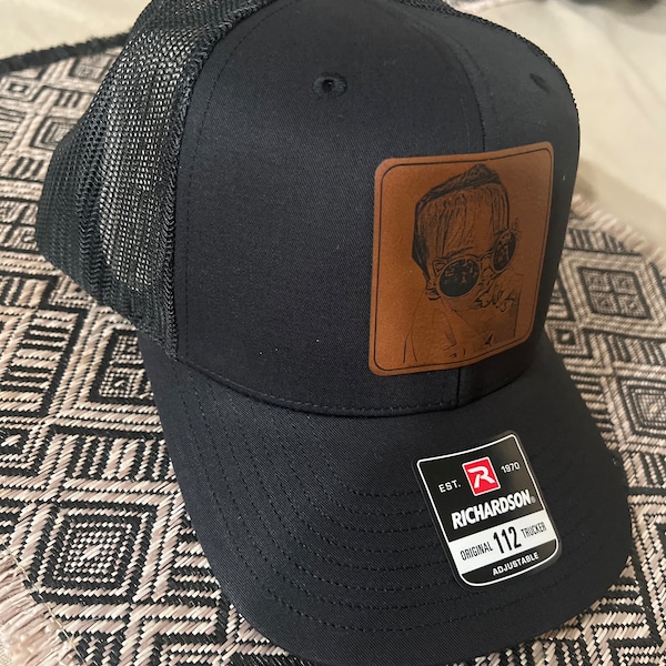 Personalized Best Dad Ever Trucker Hat Engraved With Photo - Custom ...