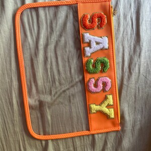 Clear Bag With Patches Custom Patches Chenille Varsity Letter Patches ...