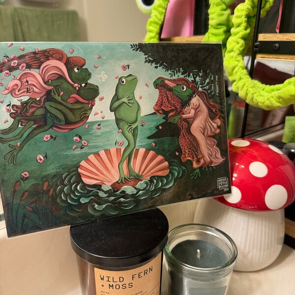 Renaissance Frogs || Art Prints - Etsy