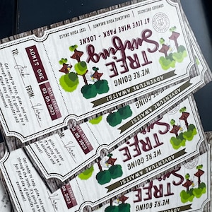 Football Ticket Template, Football Gift Certificate, Editable NFL Game ...