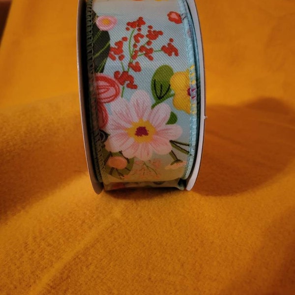 Blueberries Wired Ribbon by the Roll 2.5 X 10 Yards RGC175327 - Etsy