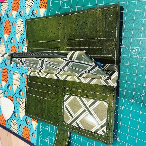 Serendipity Wallet PDF Pattern, PDF Sewing Pattern, Wallet Pattern ...